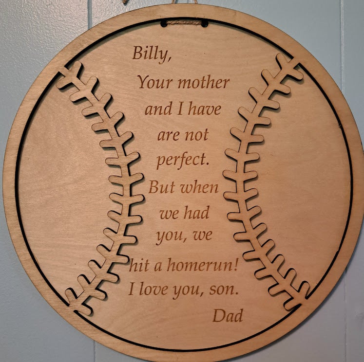 Softball Sign | Westview Gifts and Engravings